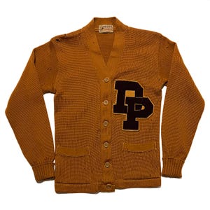 Vintage Letterman Sweater - Etsy