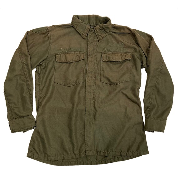 1970s vintage army shirt - Gem