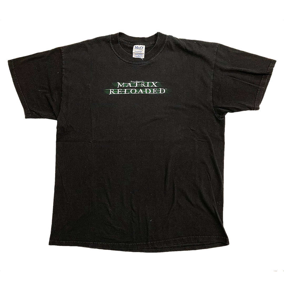 Vintage Matrix Reloaded T-shirt - Etsy