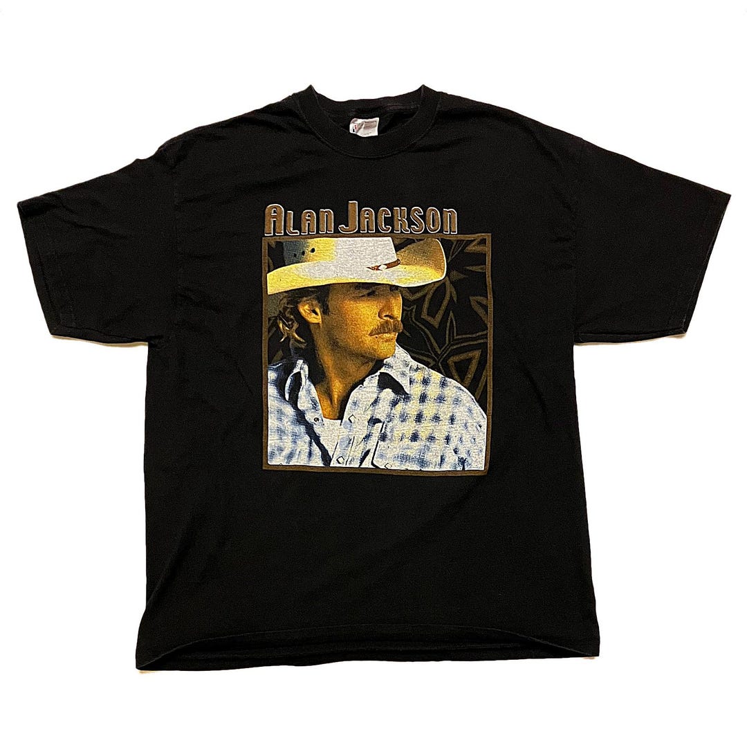 Vintage Alan Jackson Tour T-shirt - Etsy Canada
