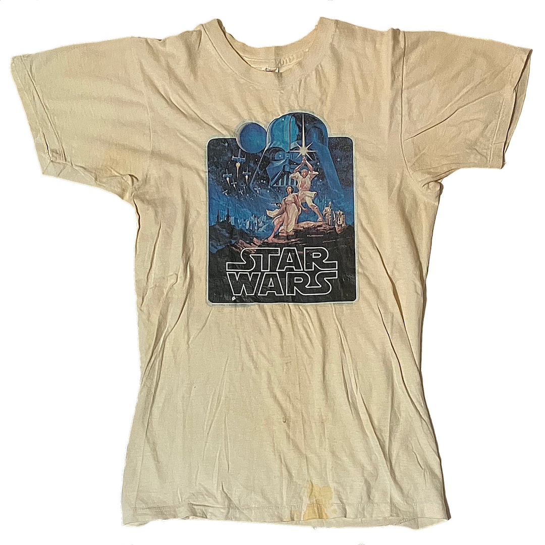 Vintage 1977 Star Wars T-shirt - Etsy