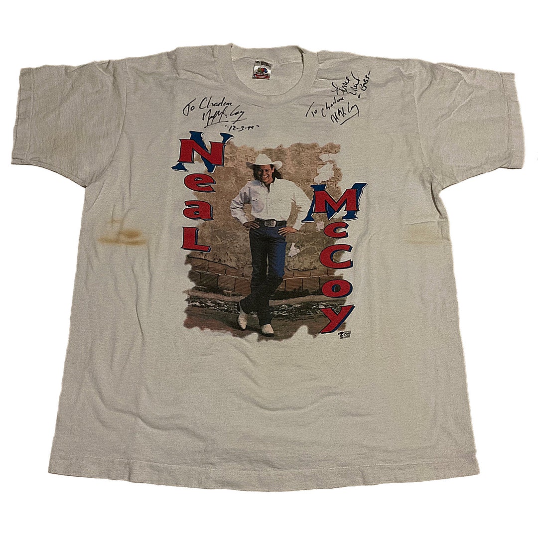 Vintage Neal Mccoy Tour T-shirt - Etsy