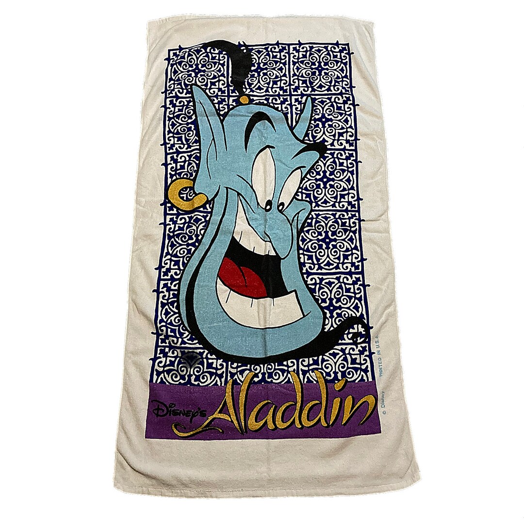 Vintage Aladdin Towel - Etsy