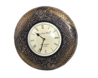 Indian Wall Clock - Etsy