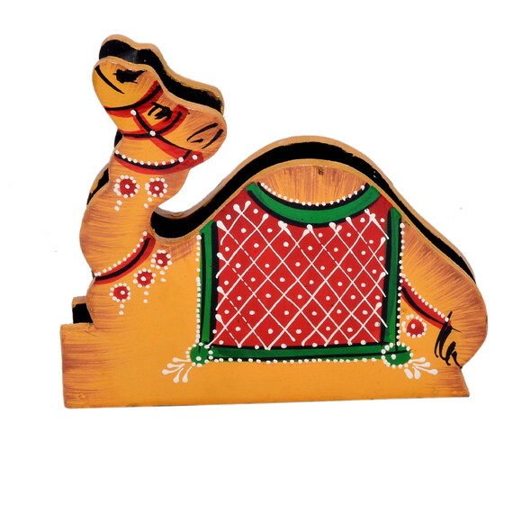 Beautiful Handcrafted Wooden Camel Shape Tissue Paper Holder | Etsy