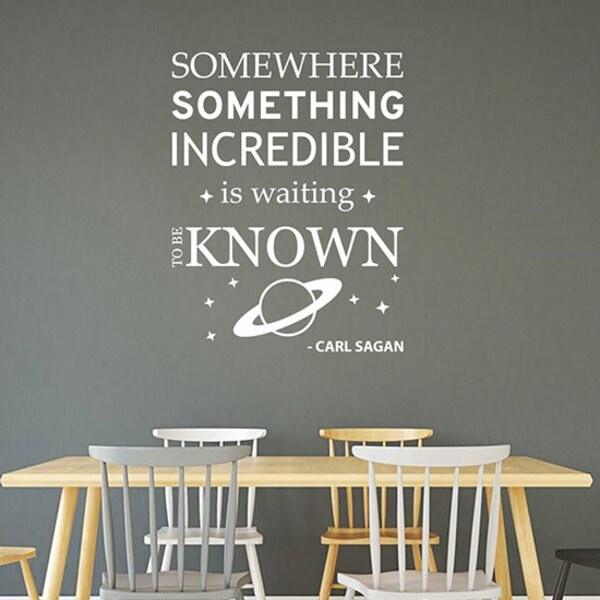 Carl Sagan Quote - Etsy