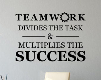 Office Rules Wall Decal Work Business Success Teamwork - Etsy