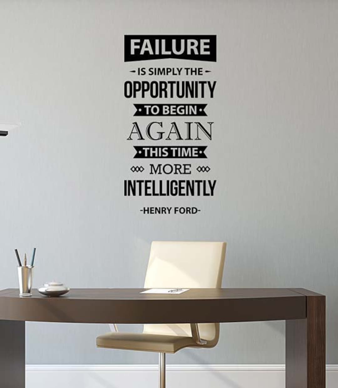 Failure is Simply the Opportunity to Begin Inspirational Ford Quote ...