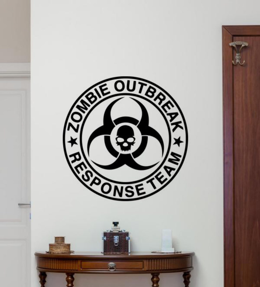 Zombie Outbreak Response Team Decal Vinyl Wall Sticker - Etsy