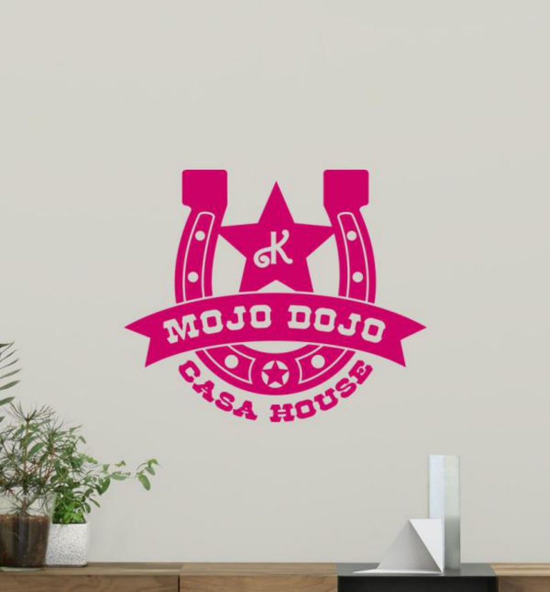 Mojo Dojo Casa House Decal Vinyl Wall Sticker Welcome Wall Art Sign ...