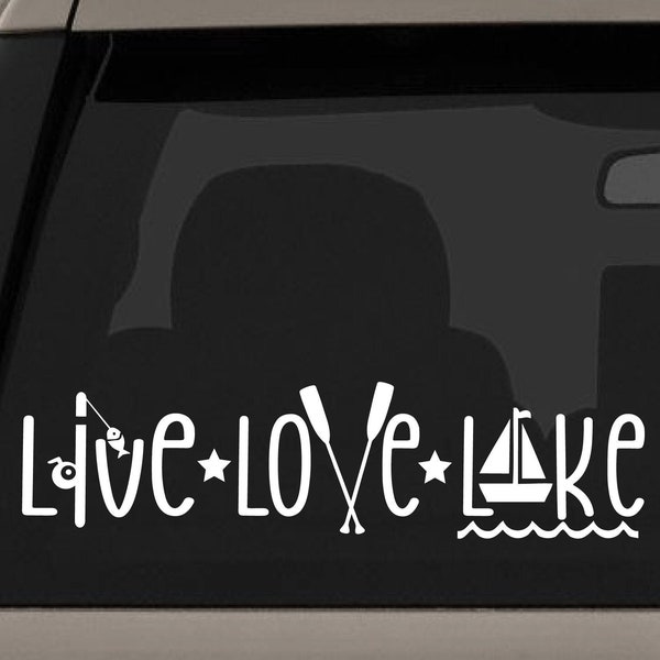 Lake Life Decal - Etsy