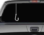 Fishing Hook Fishing Decal Sticker - Etsy