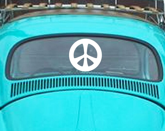 Peace Sign Decal, Watercolor Peace Symbol,peace Vinyl Decal,peace Sign ...