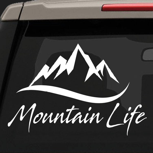 Mountain Decal - Etsy