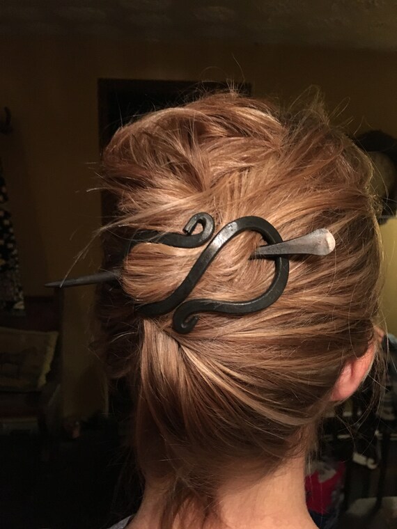 Forged Hair Pin - Etsy