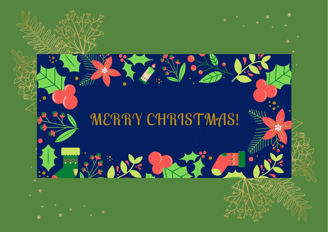 Swedish Christmas, Scandinavian Folk Art, XL DL Matte Premium Postcard ...