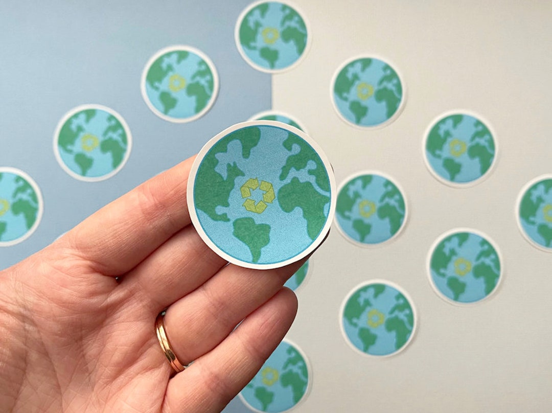 Earth Day Paper Planner Sticker, Recycle, ECO Friendly, Bullet Journal ...
