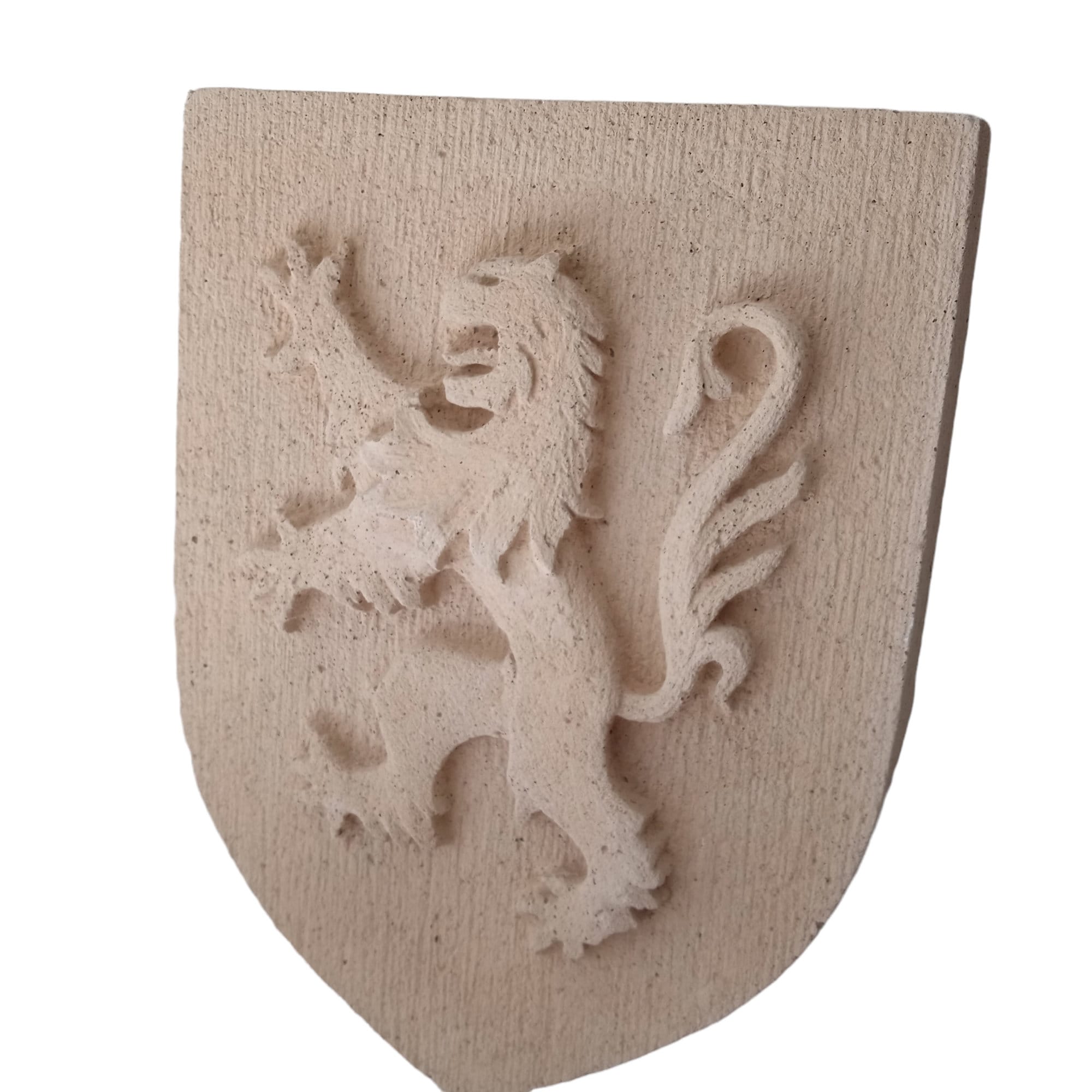 Blason Lion en pierre reconstituée - Etsy France
