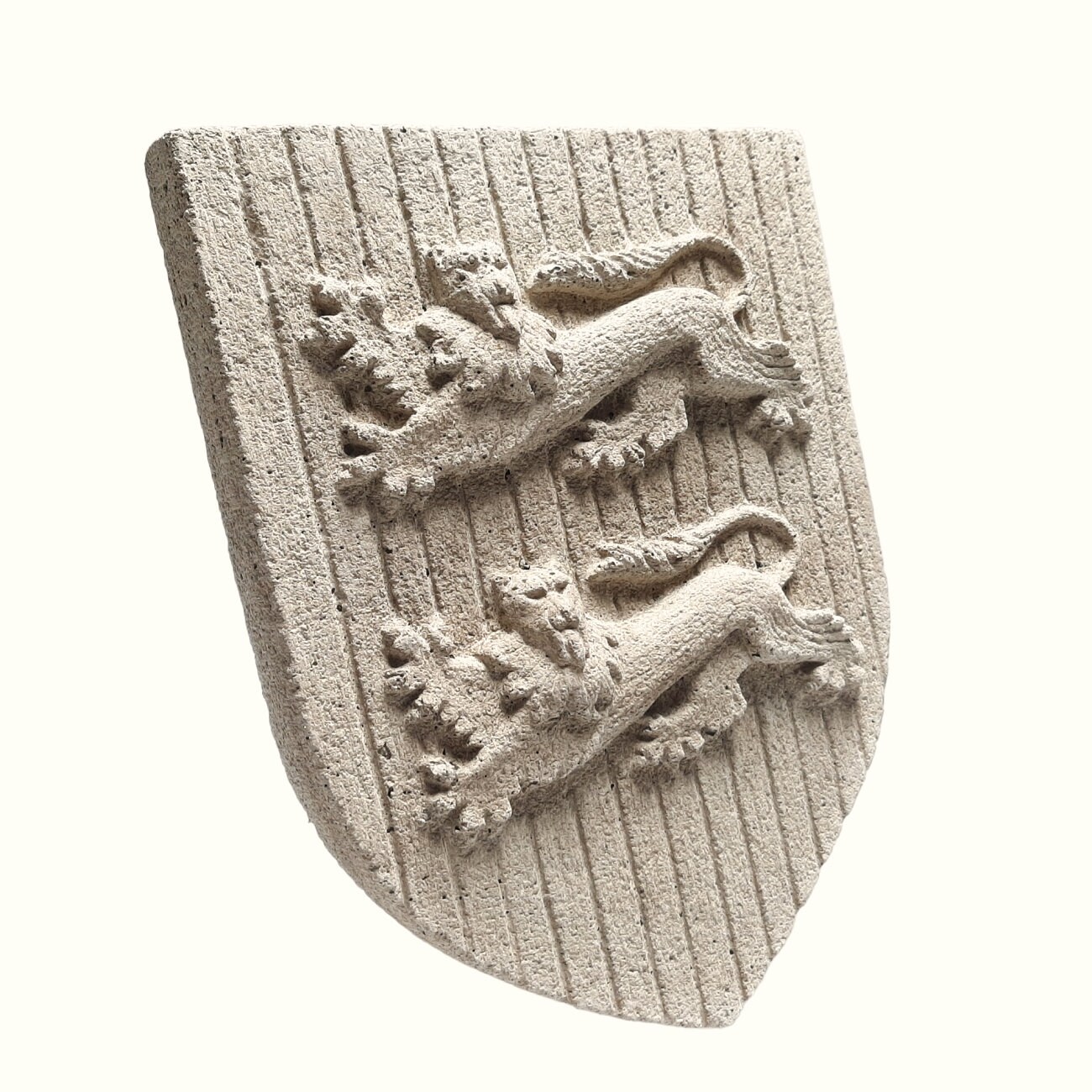 Blason de Normandie, en véritable pierre moulée, aspect ancien - Etsy ...