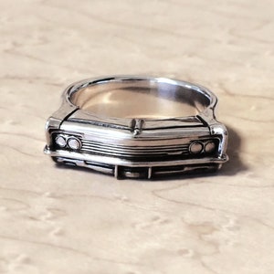 1966 Impala Grill Car Ring | V8 Jewelry | Vintage Car Fashion | Artisan ...