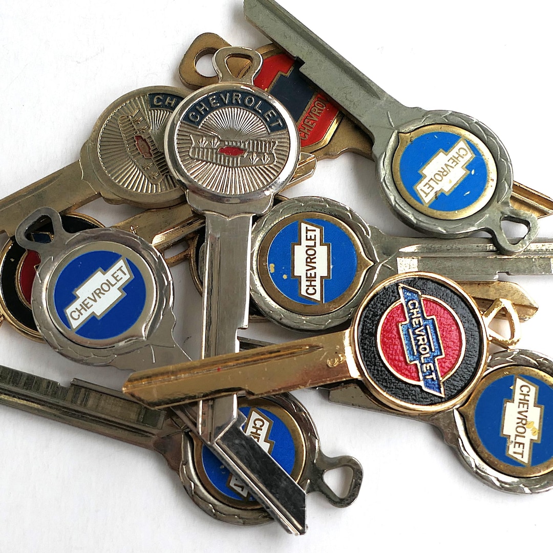 Vintage Chevrolet Key Blank | Old Chevy Key | Camaro Chevelle Nova ...