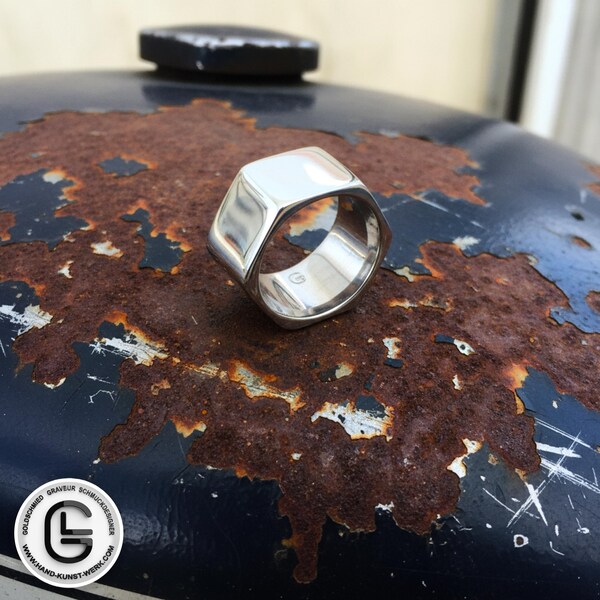 Hex Nut Ring - Etsy