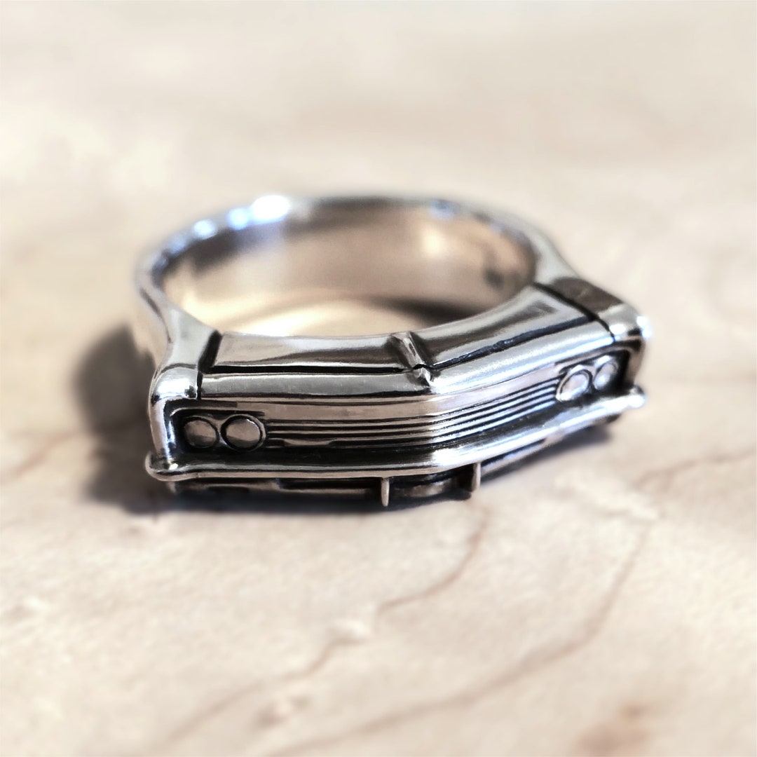 1966 Impala Grill Car Ring | V8 Jewelry | Vintage Car Fashion | Artisan ...
