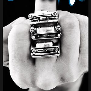 1966 Impala Grill Car Ring | V8 Jewelry | Vintage Car Fashion | Artisan ...