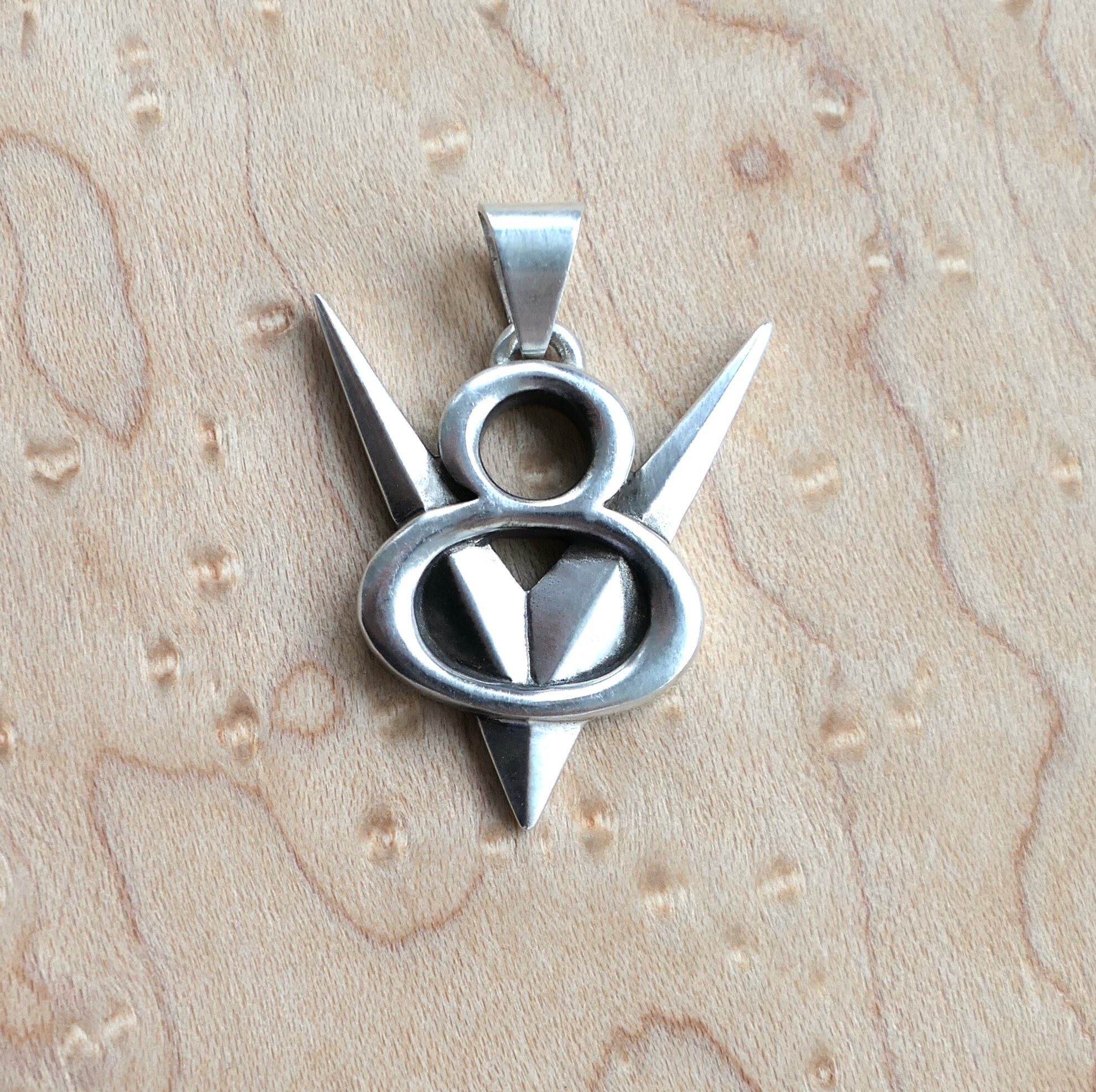 V8 Pendant 925 Sterling Silver Chevrolet Dodge Ford Pontiac Chrysler ...