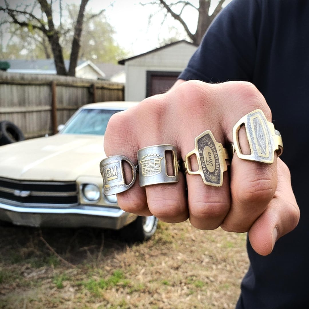 Vintage Car Key Ring Handmade | Heritage Jewelry for Car Guys | Muscle ...