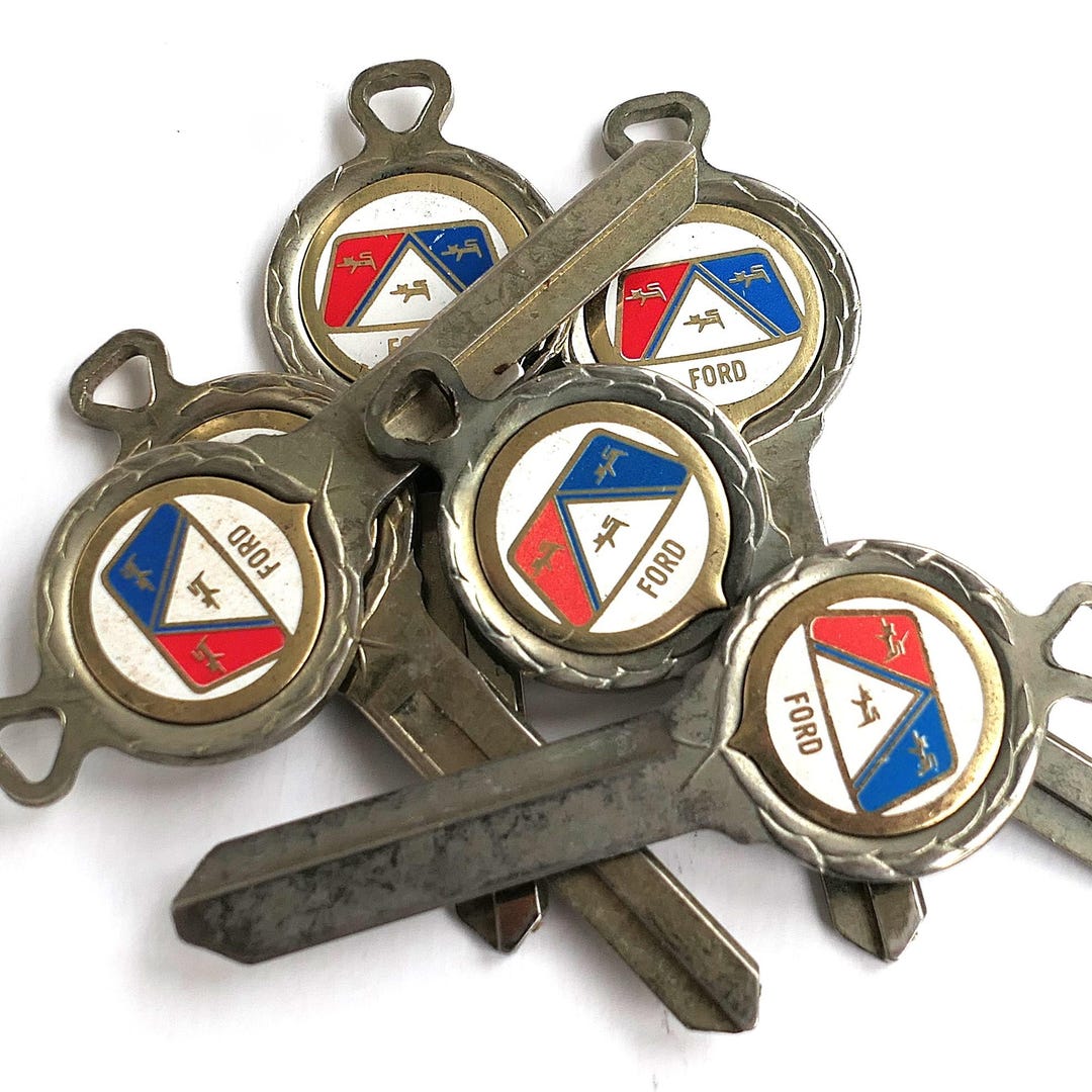 Vintage Ford Key Blank | Mustang GT | Galaxie 500 | Thunderbird ...