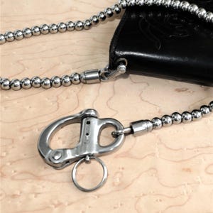 Wallet Chain Woman | Ball Chain 8 Mm | Stainless Wallet Accessory ...