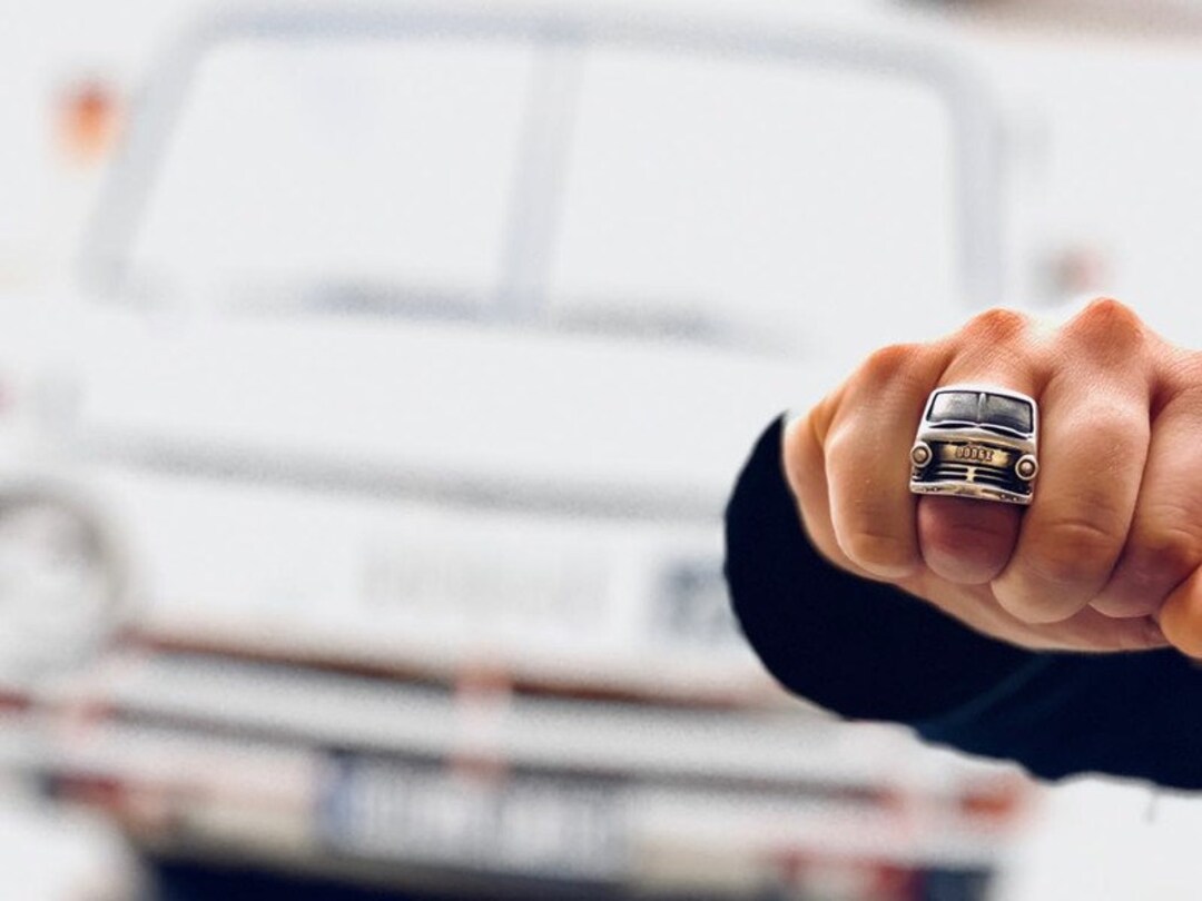 1968 Dodge A Ring in 925 Sterling Silver V8 & Gearhead Jewelry, Car ...