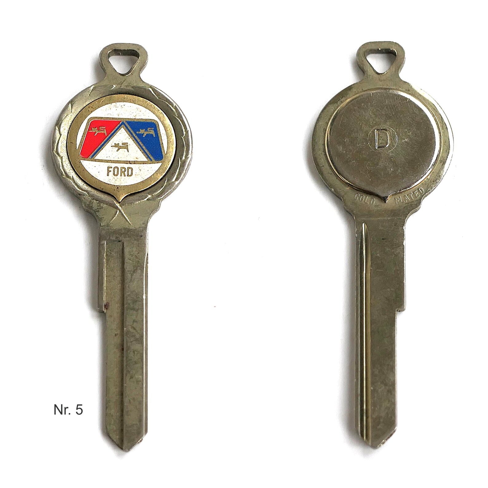 Original Ford Key Blank | Vintage Car Part 1960s | Classic Car Keychain ...