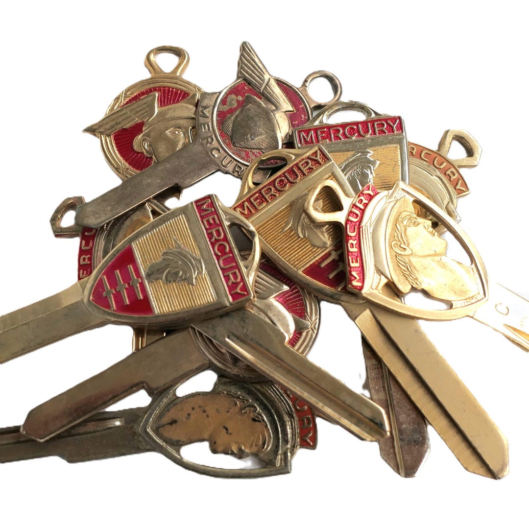 Vintage Mercury Key Blank | for Ford Mercury Cougar Cyclone Comet ...