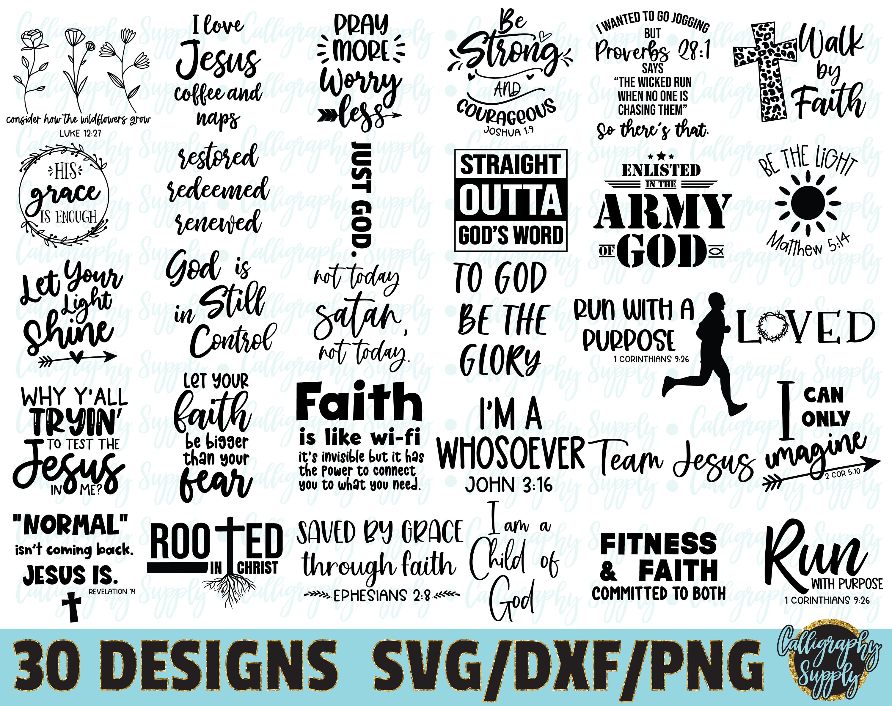 Christian Faith SVG Bible Verses SVG Christmas SVG - Etsy