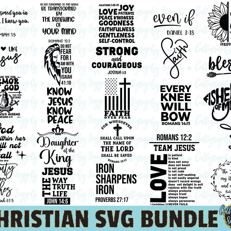 Christian Svg - Etsy