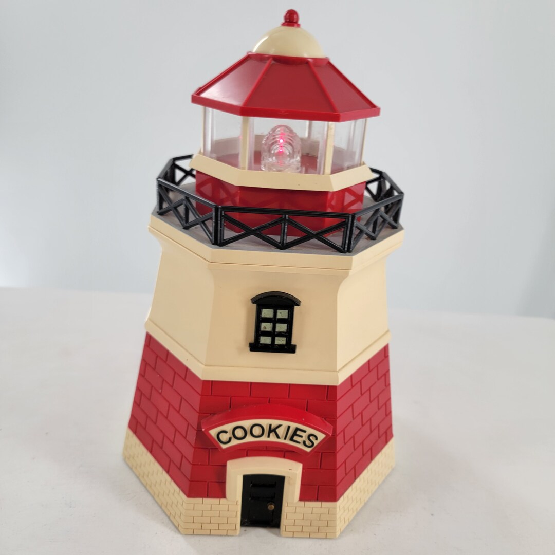 The Original Lighthouse Cookie Jar Fun-damental Too W Fog Horn Sound ...