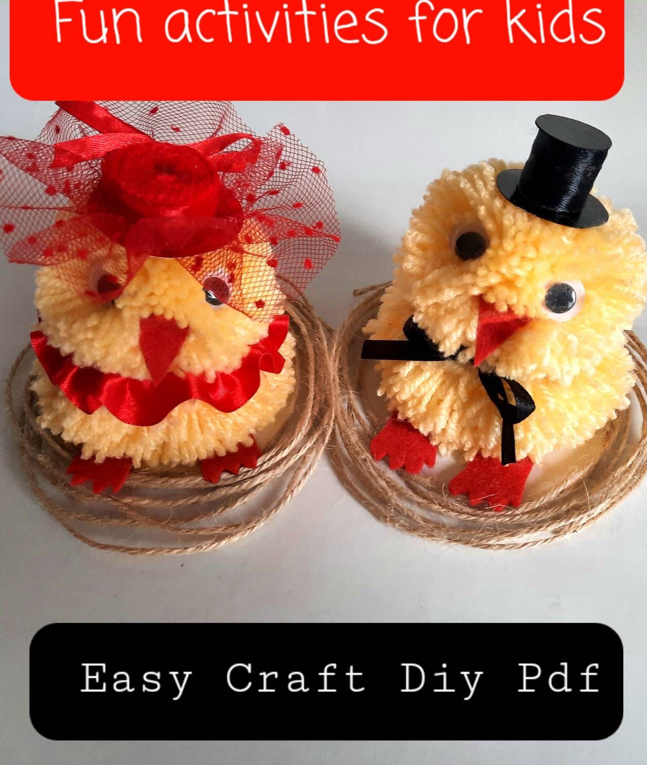 Chickens. Diy Mr&mrs Chicks. Craft Chicks - Etsy
