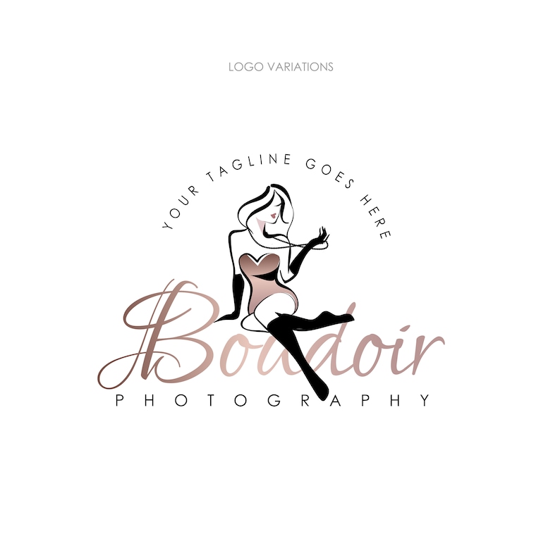 Lingerie Logo Feminine Logo Sexy Logo Intimate Apparel Etsy