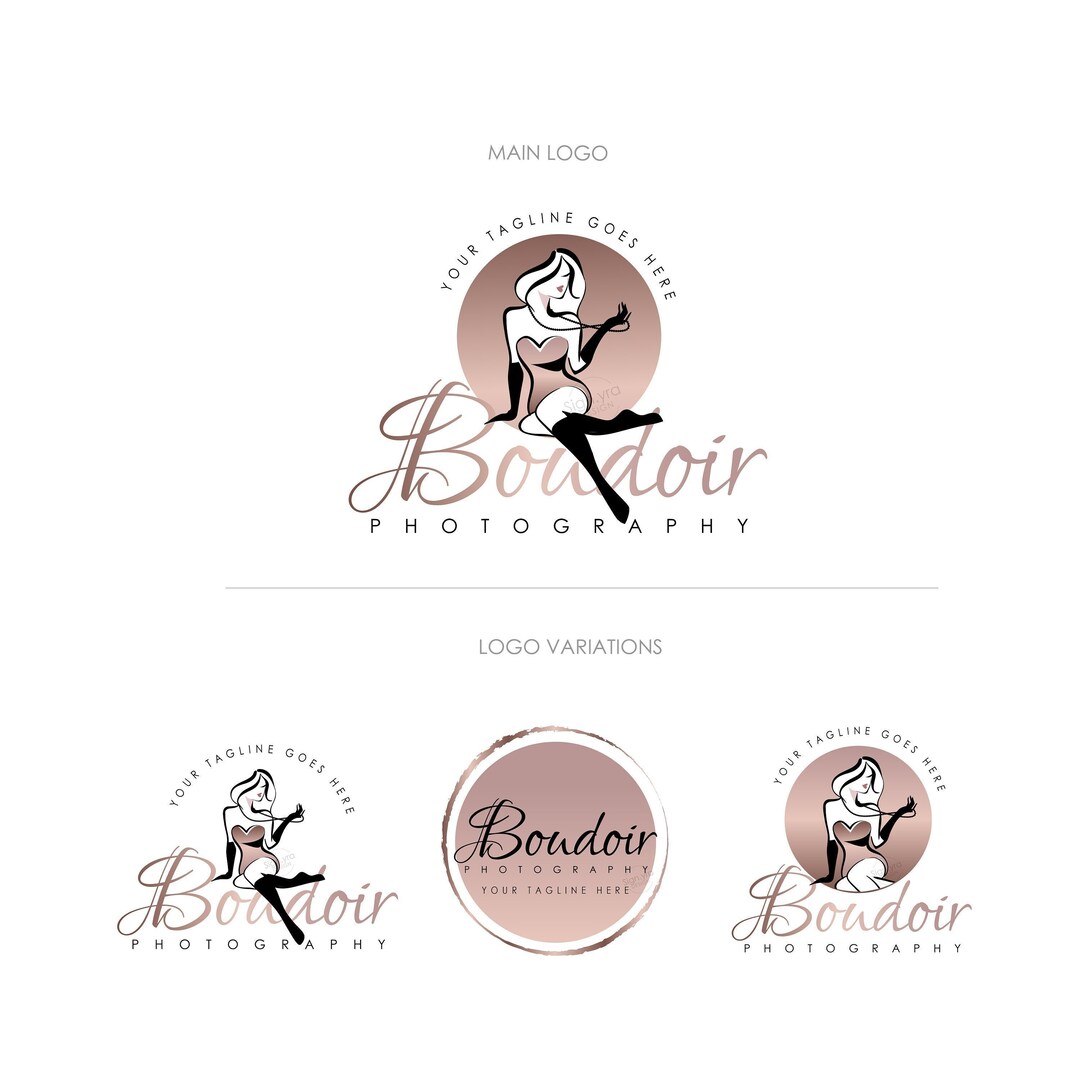 Lingerie Logo Feminine Logo Sexy Logo Intimate Apparel - Etsy