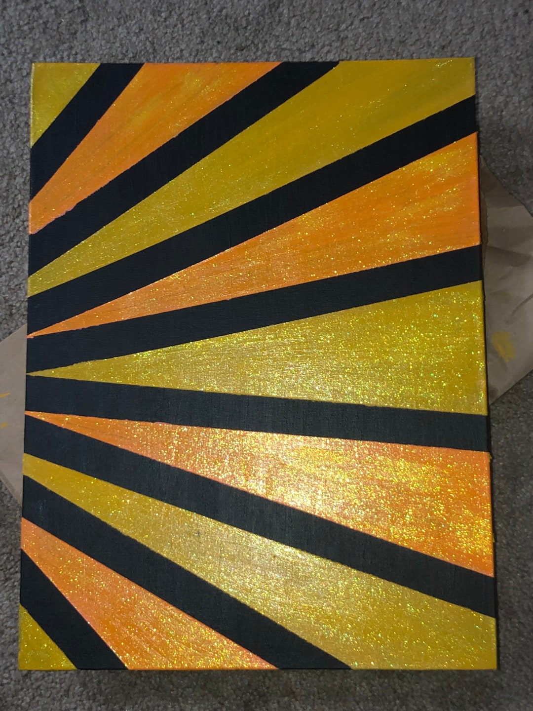 Sun Rays Canvas Art - Etsy