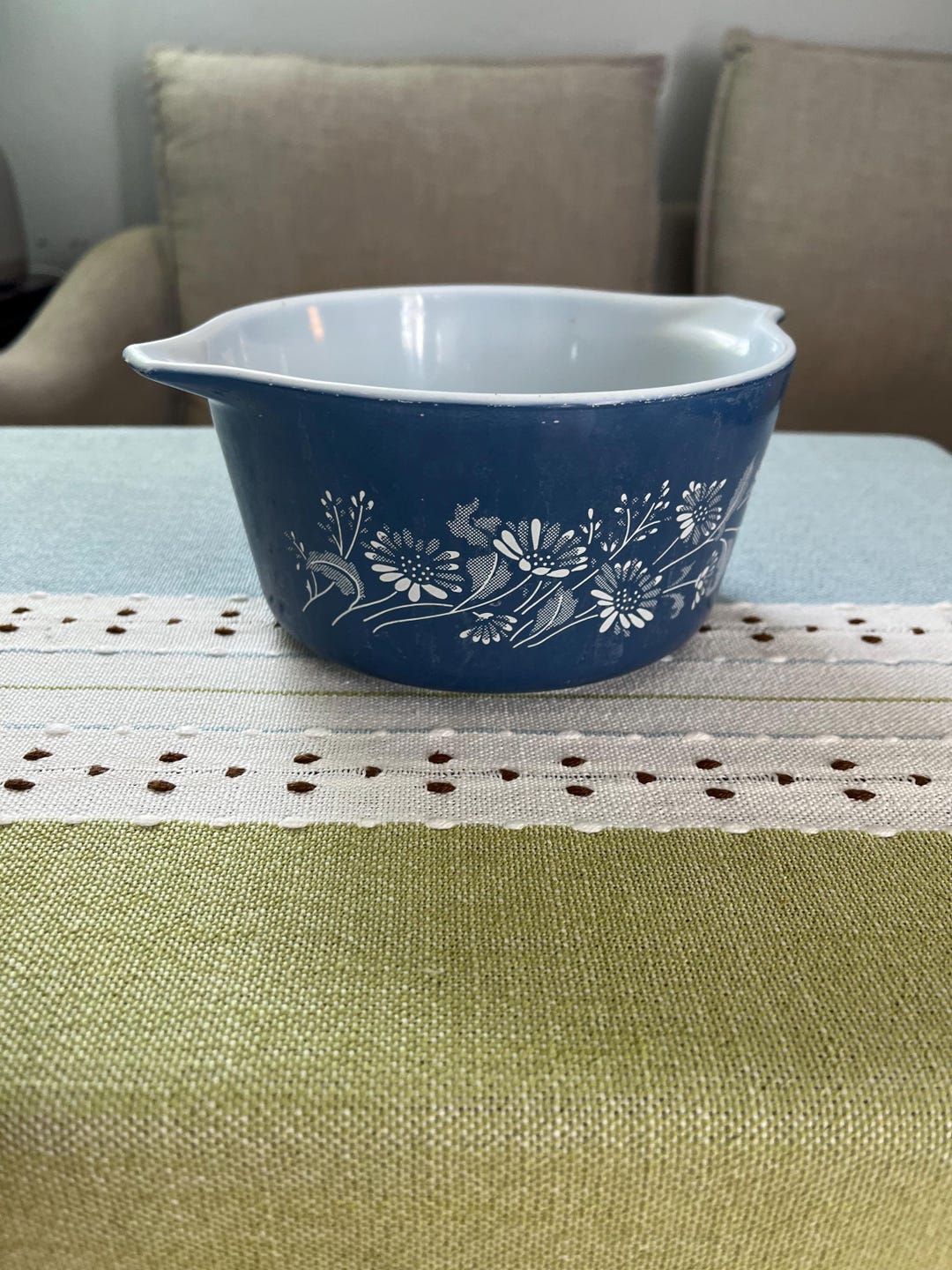 Vintage Pyrex 473-B 1 Liter Colonial Mist Casserole Dish - Etsy