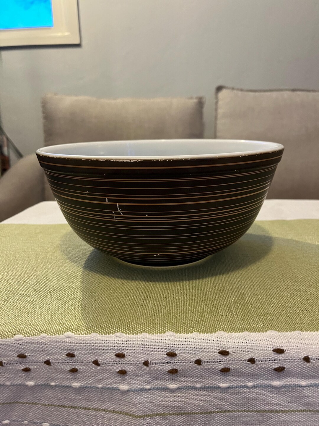 Vintage Terra Pyrex 9 Inch Mixing Bowl - Etsy