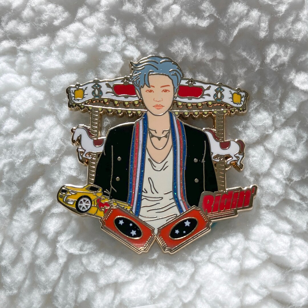 Jaemin Ridin Enamel Pin - Etsy