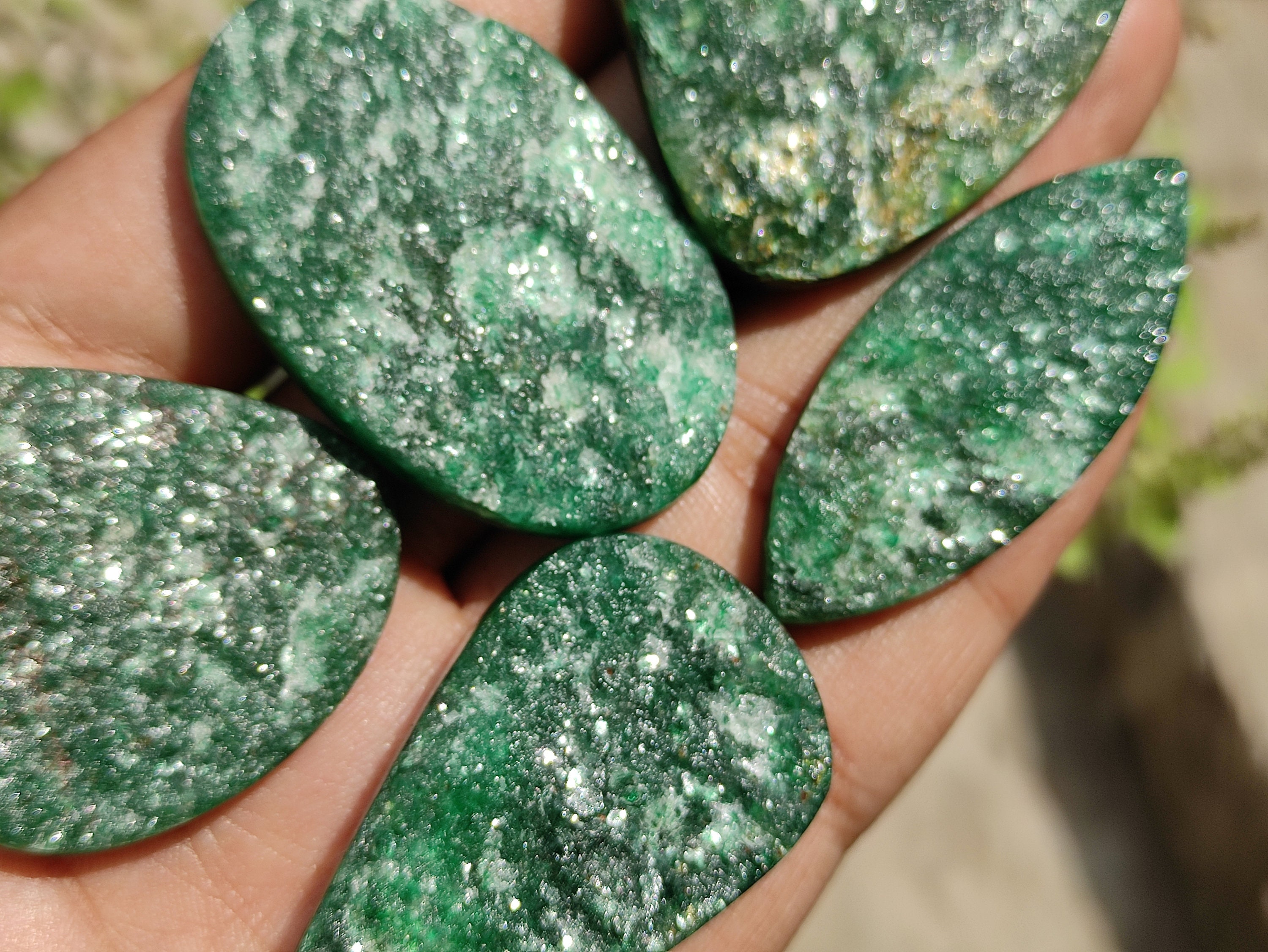AVENTURINE QUARTZ Green Aventurine Quartz Healing crystals | Etsy