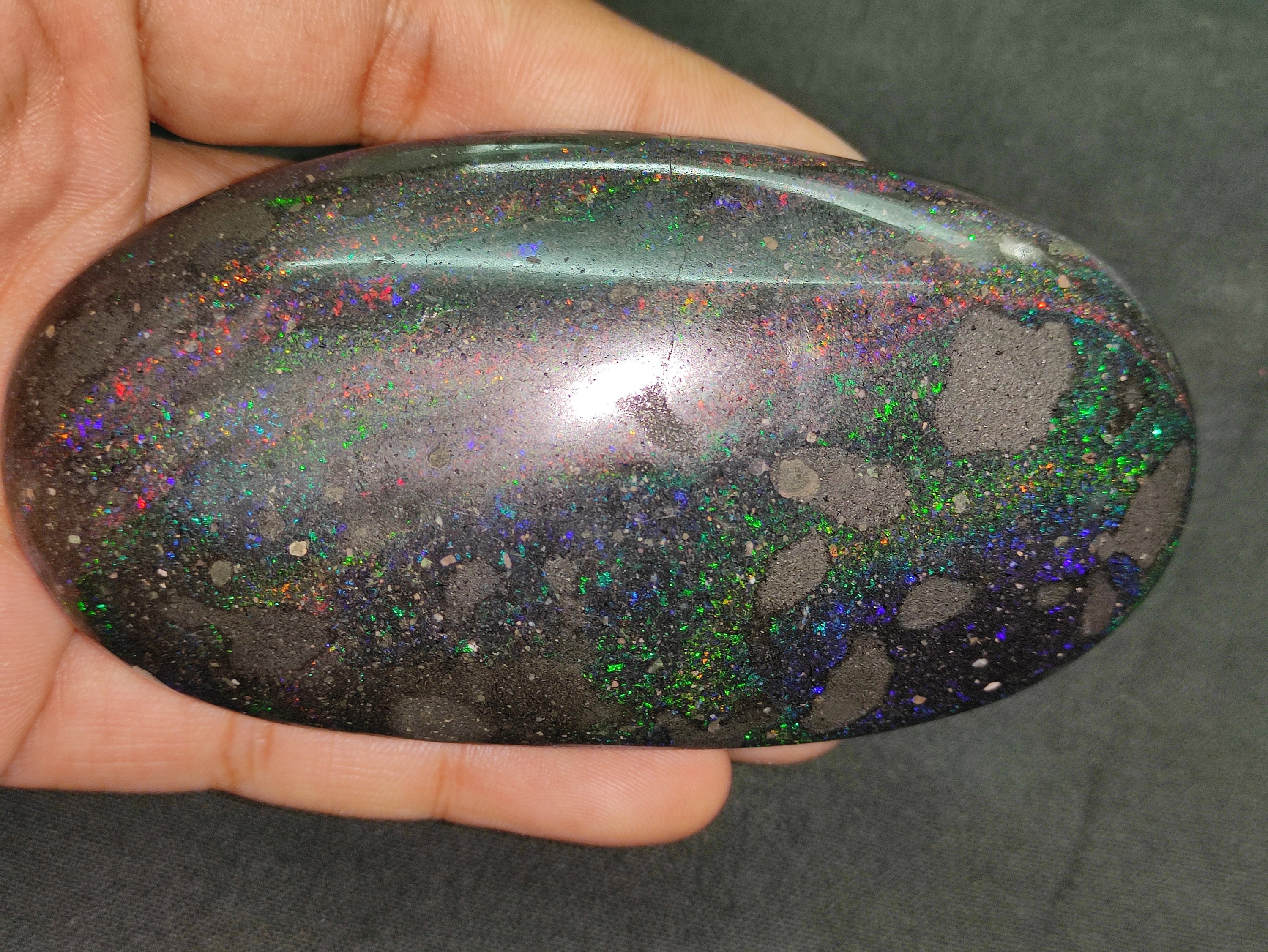 Matrix Opal Honduran Matrix Opal Cabochon Natural Black - Etsy UK