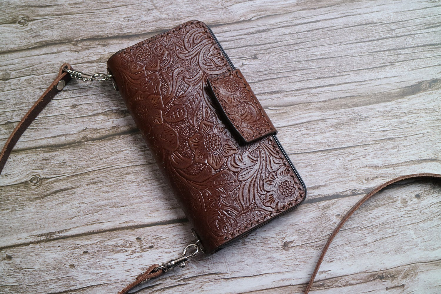 Embossed Leather Pixel 9a 9 Pro XL 9 Pro 9 Wallet Case Strap 5CGPI01 - Etsy