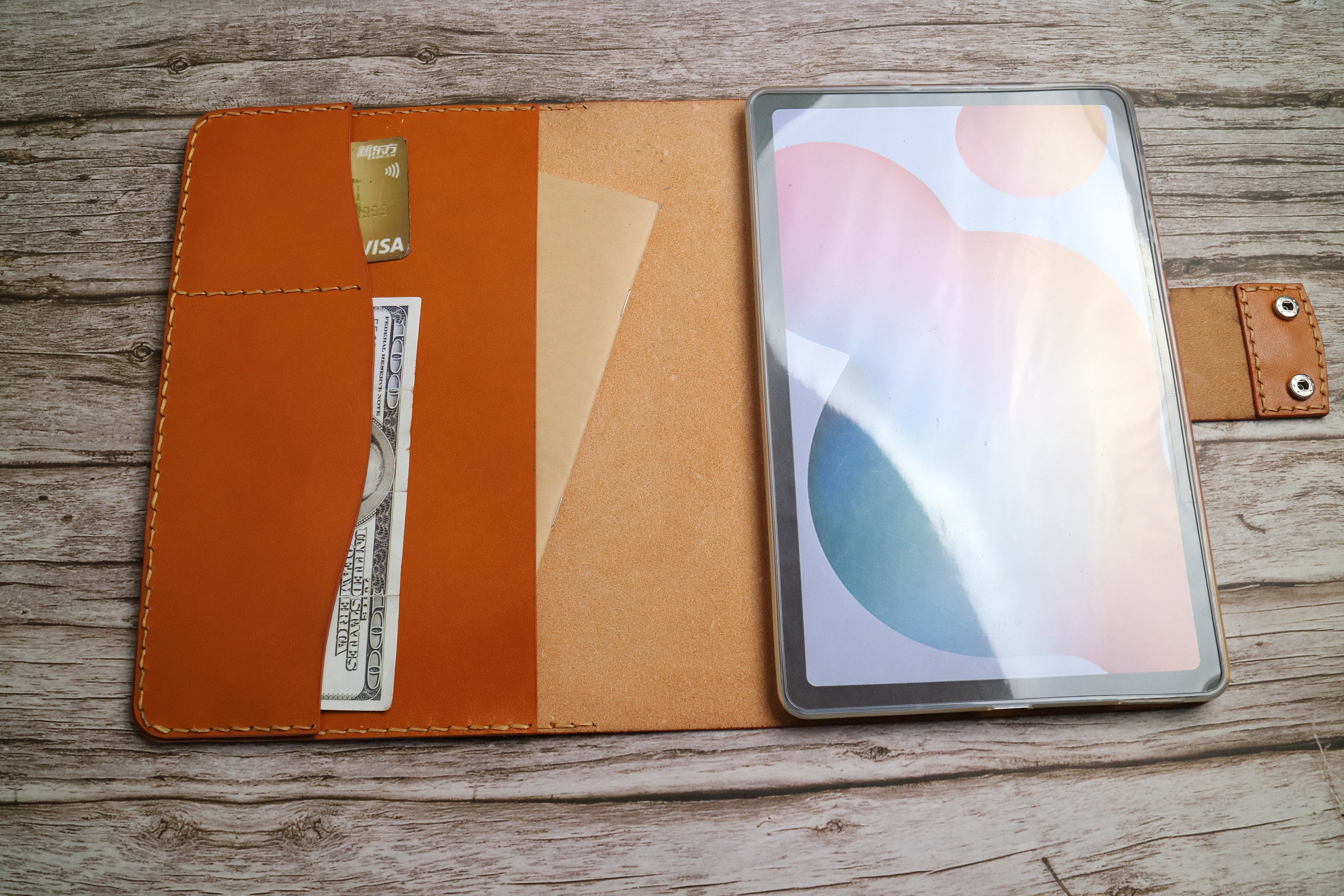 Tooled Leather Fire HD 10 Plus Fire HD 10 Cover Case Leather Handmade ...