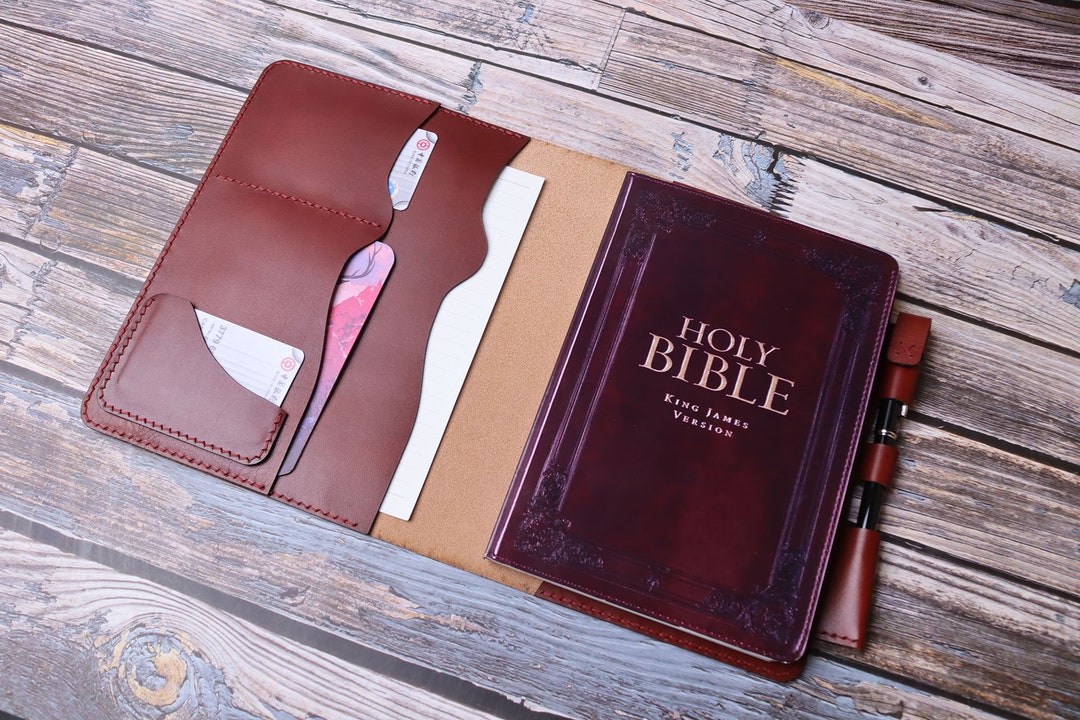 Closure Jw Gift Elders Gifts Holy Bible Book Case Pen Caddy KJV Holy ...